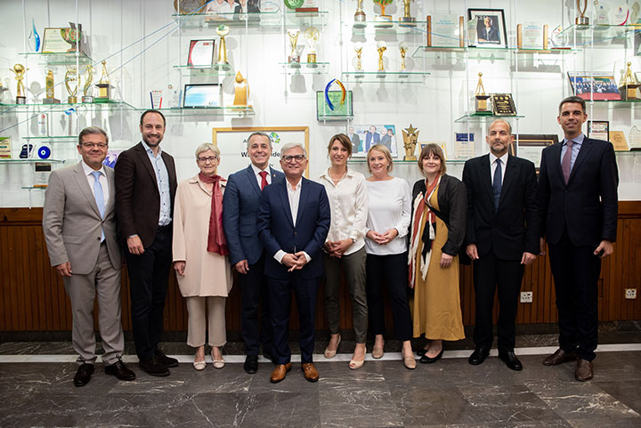 Foreign minister of Switzerland visits Archroma in Pakistan - Pakistan ...